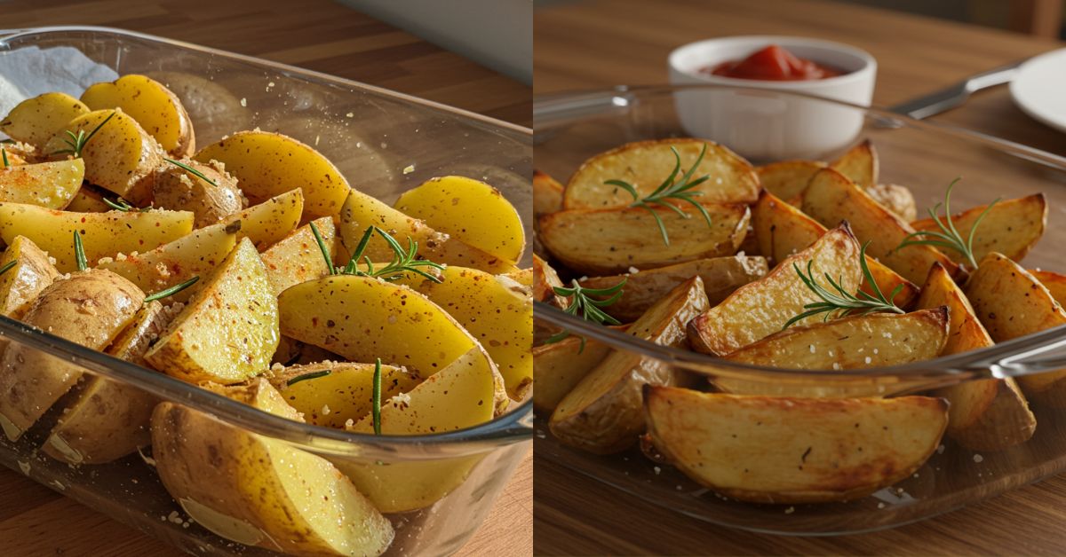 Não frite! Faça essa batata rústica no forno e surpreenda todo mundo