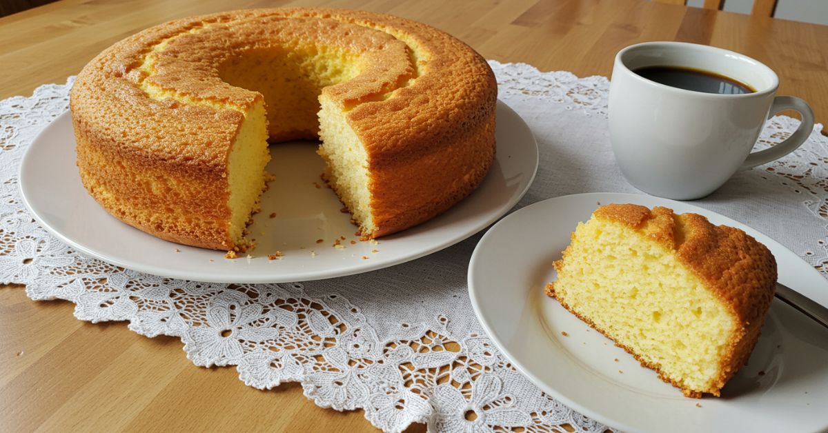 Aprenda a fazer um bolo com creme de leite bem leve e macio