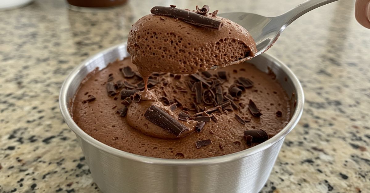 Essa mousse de chocolate fit é tão deliciosa que ninguém acredita que é ...